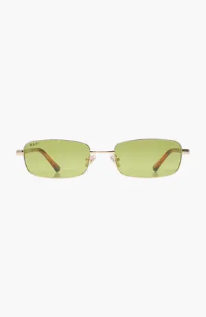 REALITY EYEWEAR Vibes Town Sunglasses - Gold Olive