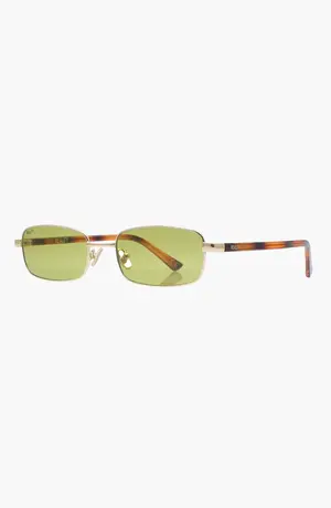 REALITY EYEWEAR Vibes Town Sunglasses - Gold Olive