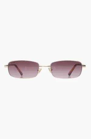 REALITY EYEWEAR Vibes Town Sunglasses - Gold Smoke