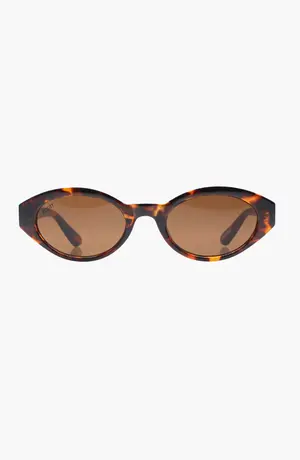 REALITY EYEWEAR The Demi Cat Eye Sunglasses - Turtle