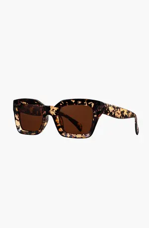REALITY EYEWEAR Onassis Sunglasses - Honey Turtle