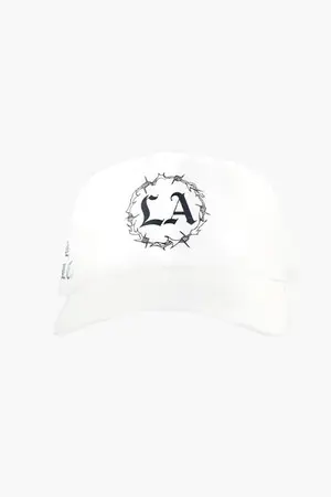THE CELECT La Barbwire Mid Profile Cap - White