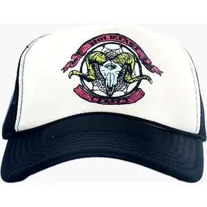 THE CELECT THE CELECT Color Blocked Trucker Cap Black