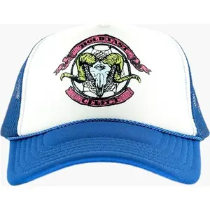 THE CELECT Color Blocked Trucker Cap - Blue