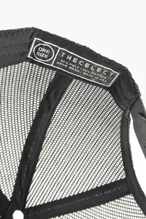 THE CELECT Loading Trucker Cap - Black