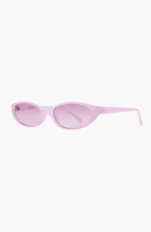 REALITY EYEWEAR Velvet Kitten Sunglasses - Milky Pink Sorbet
