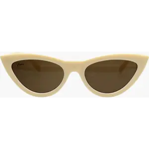REALITY EYEWEAR Kiss Kiss Sunglasses - Bone