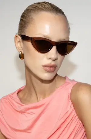 REALITY EYEWEAR Kiss Kiss Sunglasses - Mocca