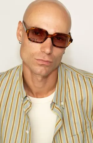 REALITY EYEWEAR Beatnik Square Frame Sunglasses - Turtle