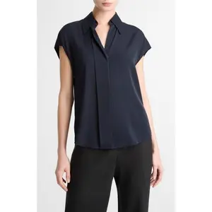 Pointed Collar Tops