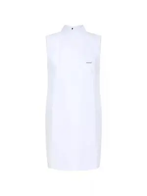 Iceberg Collared Sleeveless Dress