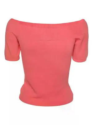 Alexander McQueen Off-the-shoulder Top - Pink