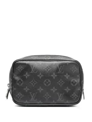 LOUIS VUITTON 2017 Monogram Eclipse Toilet Pm Pouch