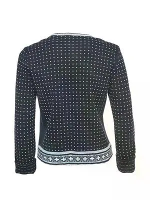 Tory Burch Dotted-pattern Zip-fastening Jacket