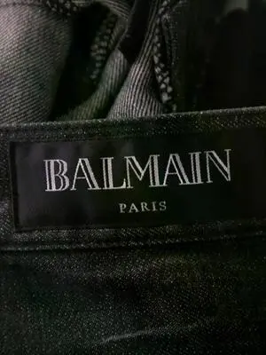 Balmain Distressed-effect Frayed-edge Shorts