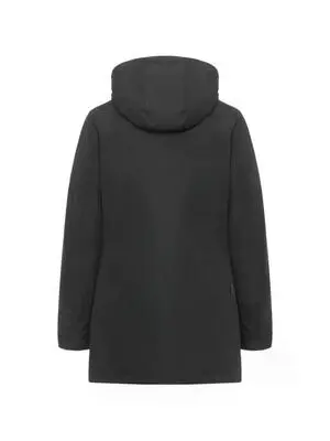 Woolrich Logo-detail Coat - Black