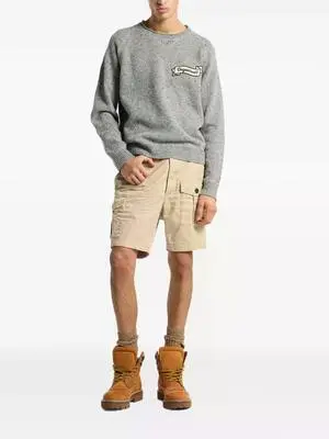 Dsquared2 Button Cargo Short - Neutrals