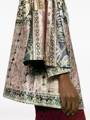 HUI MILANO Floral Printed Jacket