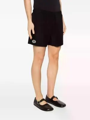BODE Logo-detail Shorts - Black