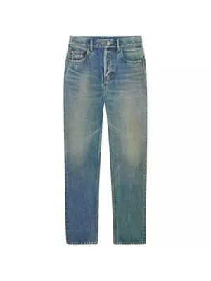 Saint Laurent 90's High-rise Buttoned Jeans