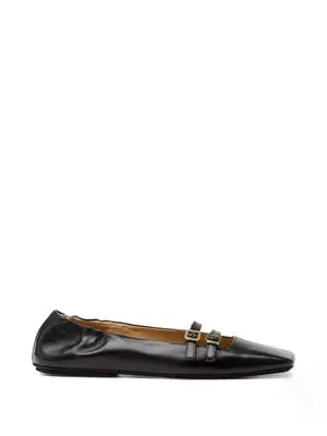 Marsèll Buckle-strap Ballet Flats