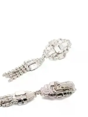 Alessandra Rich Tassel Bijoux Clip-on Earrings