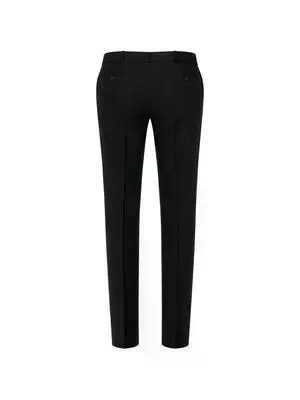 Alexander McQueen Pressed-crease Trousers