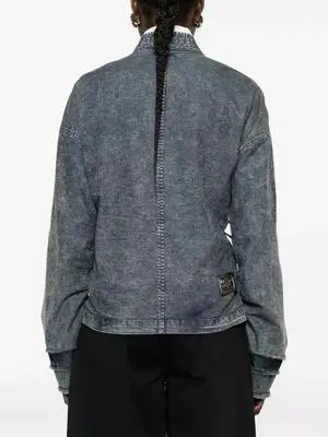 HUI MILANO Embellished Denim Jacket