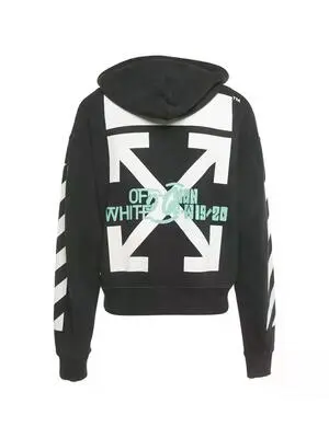 Off-White Graphic-print Cotton Hoodie