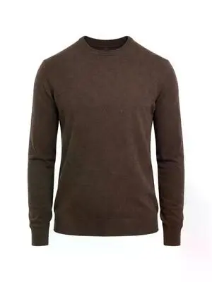 FILIPPO DE LAURENTIIS Crew Neck Cashmere Sweater - Brown