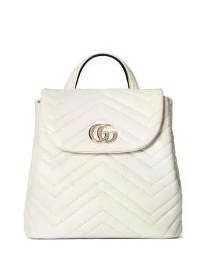 Gucci Mini Gg Marmont Backpack - Neutrals