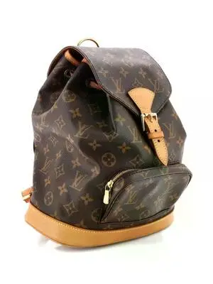 LOUIS VUITTON Montsouris Monogram Canvas Mm Backpack