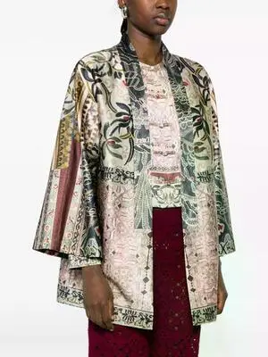 HUI MILANO Floral Print Jacket