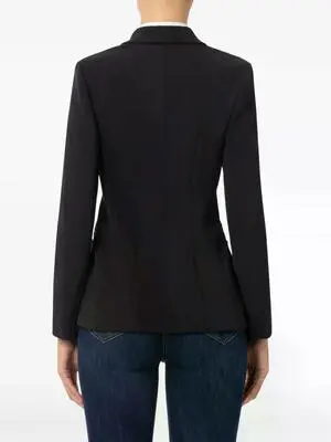 Elisabetta Franchi Peak-lapel Crepe Blazer