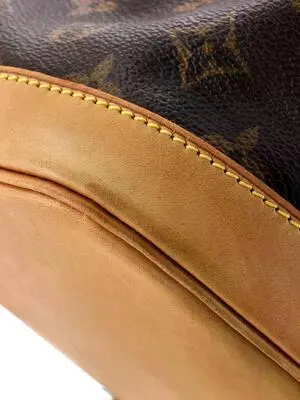 LOUIS VUITTON Vintage Montsouris Monogram Canvas Mm Backpack - Brown