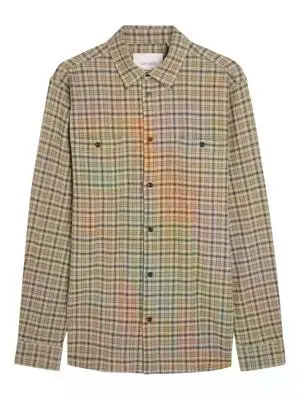 LES DEUX Checked Chest-pocket Shirt