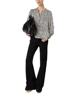 Gerard Darel Button Up Blouses