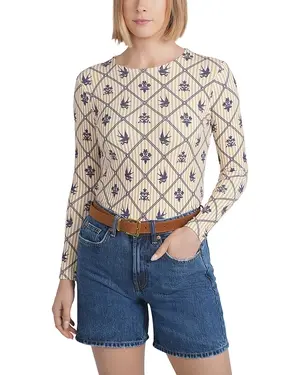 Point Printed Blouses