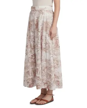 POINT Printed Maxi Skirt