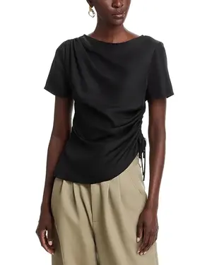 TOCCIN Uma Silk Top - Jet
