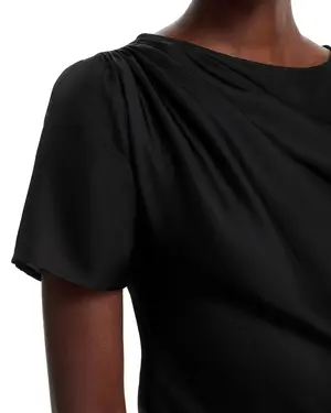 TOCCIN Uma Silk Top - Jet