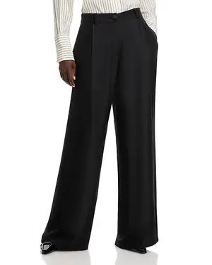 TOCCIN Solara Silk Wide Leg Pants