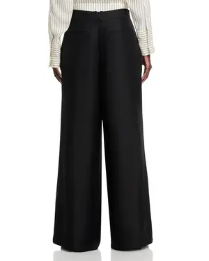 TOCCIN Solara Silk Wide Leg Pants