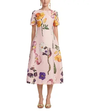 Leo Lin Midi Day Dresses
