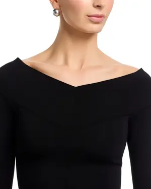 Stella McCartney Compact Knit Midi Dress