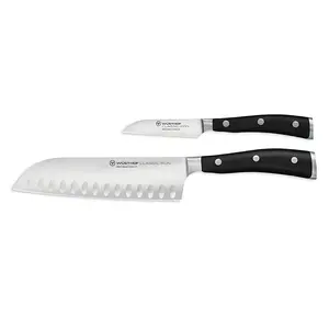 WUSTHOF Classic Ikon 2 Piece Asian Knife Set - No Color