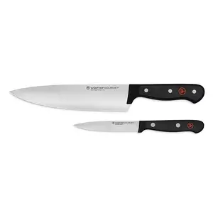 WUSTHOF 2 Piece Chef's Knife Set - Black