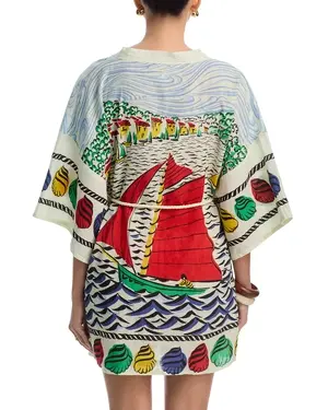 Echo Sail Away Robe Swim Cover-up