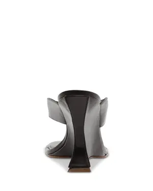 Schutz Maya Wedge Sandals - Root Brown
