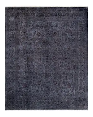Bloomingdale'S Fine Vibrance M1045 Area Rug, 8'2 X 9'10 - Silver